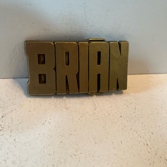 royp | Accessories | 98s Vintage Brass Colored Belt Buckle | Poshmark